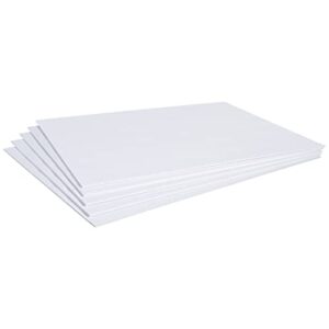 UCreate Foam Board, White, 22" x 28", 5 Sheets