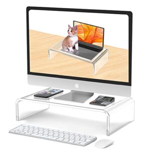 beimu acrylic monitor stand riser computer monitor riser computer monitor stand or holder clear monitor stand acrylic laptop stand acrylic monitor riser white monitor stand acrylic computer stand