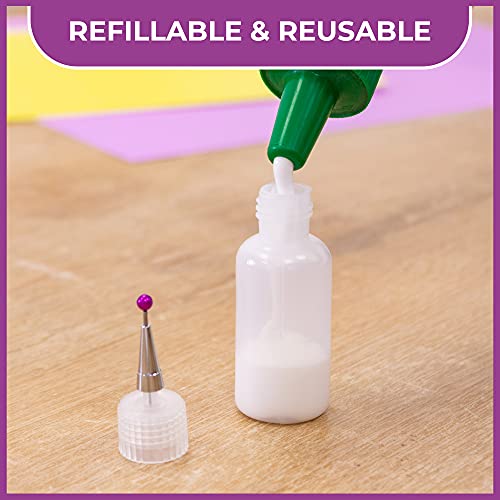 Crafters Companion Glue Applicators-Pack of 2, 14ml Bottle, Clear 2 Count