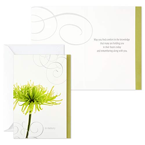 Hallmark Assorted Sympathy Cards (Flowers, 12 Cards and Envelopes)