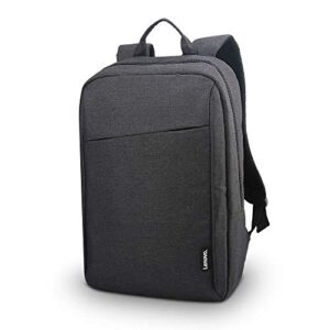 lenovo laptop backpack b210, 15.6-inch laptop/tablet, durable, water-repellent, lightweight, clean design, sleek for travel, business casual or college, gx40q17225, black casual backpack- black