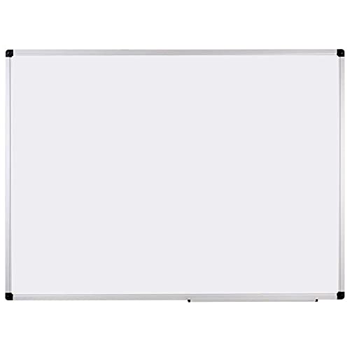 XBoard Magnetic Whiteboard 48 x 36, White Board 4 x 3, Dry Erase Board with Detachable Marker Tray