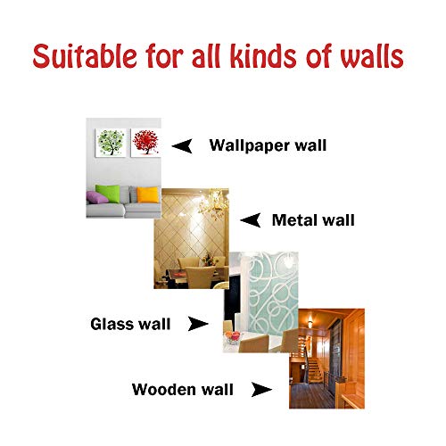 BUSOHA Clear Removable Sticky Adhesive Putty, Reusable Transparent Double-Sided Round Nano Gel Mat for Wall, Metal, Glass, Ceramic, Wood - 350 PCS