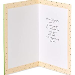 American Greetings Pet Sympathy Card (Our Animals Are Our Family)