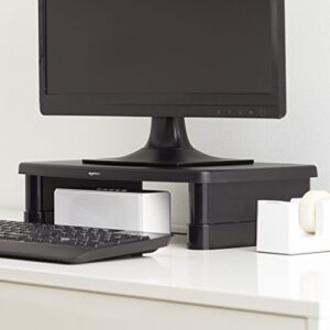 Amazon Basics Adjustable Computer Monitor Riser Desk Stand