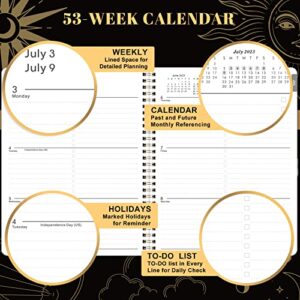 Planner 2023-2024 - July 2023-June 2024, 2023-2024 Weekly & Monthly Planner, 8" x 10", Academic Planner 2023-2024 with Tabs, Sturdy Cover, Thick Paper, Twin-wire Binding