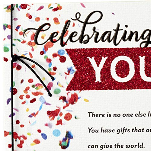 Hallmark DaySpring Religious Birthday Card (Celebrating You)