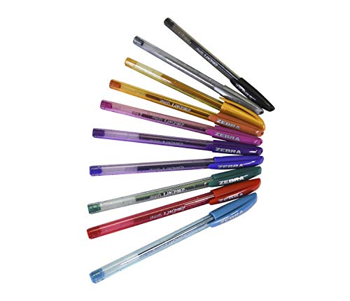 Zebra Pen Doodler'z Gel Stick Pen 1.0mm Assorted 60Pk (41960)