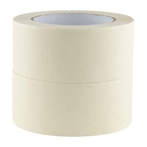 GTSE Masking Tape, 2 inches x 55 Yards (164 ft), Multi-Surface Adhesive Painting Tape, 2 Rolls