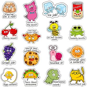 400 pieces punny rewards stickers punny labels motivational stickers inspiration positive accents words stickers cartoon animal stickers cute incentive stickers for kids teacher school classroom