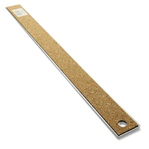 Officemate Classic Stainless Steel Metal Ruler, 15 inches with Metric Measurements, Silver, 15 L x 1.25 W (66612)