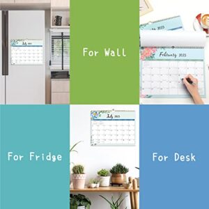 Calendar 2023-2024 - Wall Calendar 2023-2024, January 2023 to June 2024, 14.8 x 11.4 Inches, 18 Months Calendar with Ample Blank Blocks and Julian Dates, Perfect 2023-2024 Calendar for Easy Planning