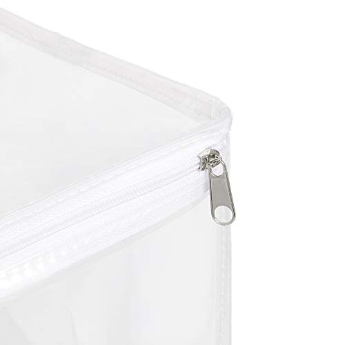 Amazon Basics Clear Zippered Organizers, 3-Pack