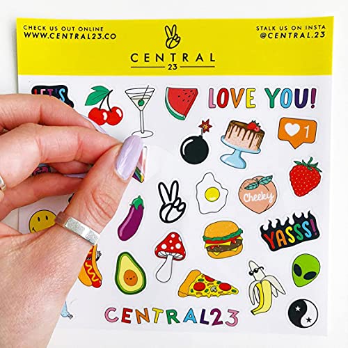 Central 23 - Funny Birthday Card - "A Little Birdie Told Me It's Your Birthday So I Ate It" - Cat Birthday Card - Comes With Fun Stickers