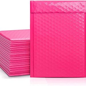 Metronic Bubble Mailers 6x10 25 Pack, Pink Bubble Mailers, Self-Seal Shipping Bags, Padded Envelopes, Bubble Poly mailers for Shipping, Mailing, Packaging for Business, Bulk #0