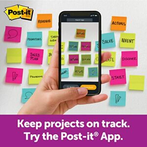 Post-it Super Sticky Big Notes, 11 in x 11 in, 1 Pad, 30 Sheets/Pad (BN11)