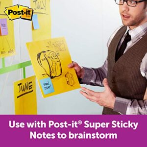 Post-it Super Sticky Big Notes, 11 in x 11 in, 1 Pad, 30 Sheets/Pad (BN11)