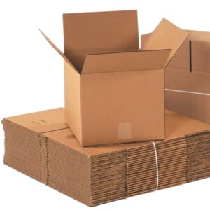 aviditi shipping boxes medium 12″l x 12″w x 12″h, 25-pack | corrugated cardboard box for packaging, moving and storage 12x12x12