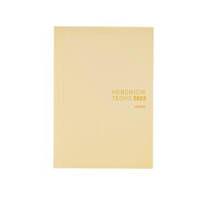 hobonichi techo cousin book [english/a5/january 2023 start/monday start]