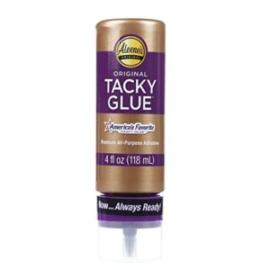 aleene’s always ready tacky glue, 4 oz, original