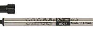 Cross Selectip Gel Rollingball Pen Refill, Black, 1 per Card (8523)