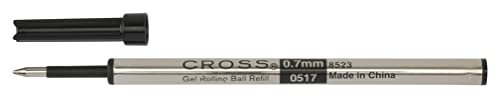 Cross Selectip Gel Rollingball Pen Refill, Black, 1 per Card (8523)