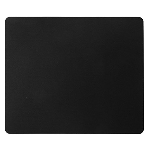 Quality Selection Mouse Pad Superb for Computer & Laptop, Non-Slip Rubber Base Mousepad, Mouse Pads for Home, Office & Gaming 7.75 x 9.25 in, Black