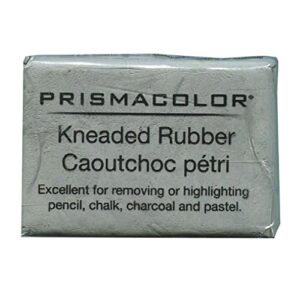 PRISMACOLOR Design Eraser, 1224 Kneaded Rubber Eraser, Grey (70531) (3 Pack)