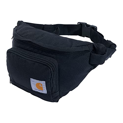 Carhartt Waist Pack, Durable, Water-Resistant Hip Pack, Black