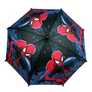 spider-man kids umbrella black one size