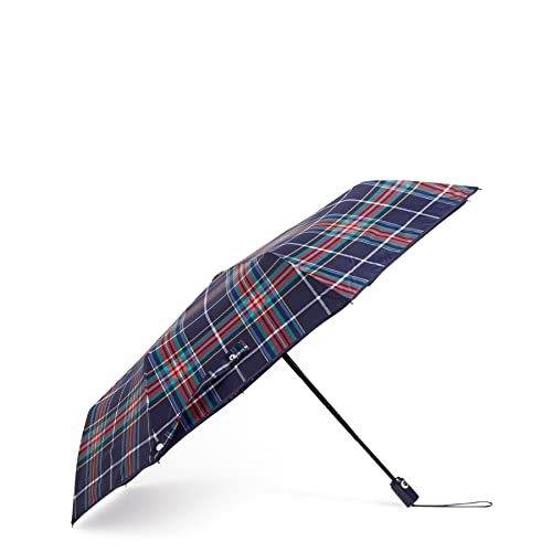 Vera Bradley Womens Umbrella Accessory, Tartan Plaid, One Size US