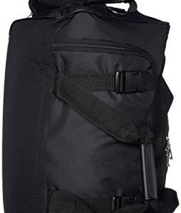 Rockland Rolling Duffel Bag, Black, 22-Inch