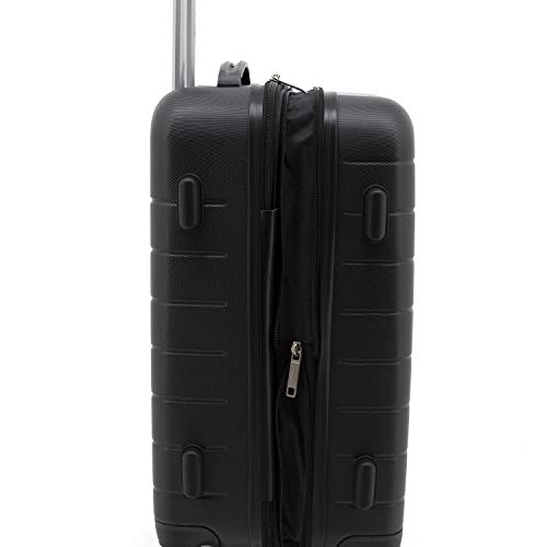 Wrangler 20" Smart Spinner Carry-On Luggage With Usb Charging Port ,Black