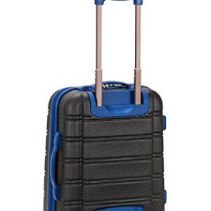 Rockland Melbourne Hardside Expandable Spinner Wheel Luggage, Grey, Carry-On 20-Inch