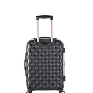 Rockland Melbourne Hardside Expandable Spinner Wheel Luggage, Quilt, Carry-On 20-Inch