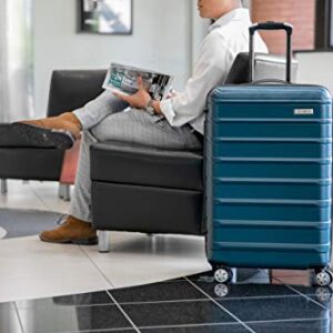 Samsonite Omni 2 Hardside Expandable Luggage with Spinner Wheels, 3-Piece Set (20/24/28), Nova Teal