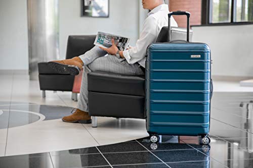 Samsonite Omni 2 Hardside Expandable Luggage with Spinner Wheels, 3-Piece Set (20/24/28), Nova Teal