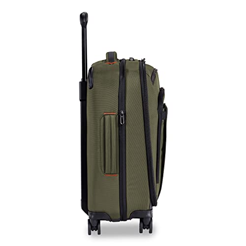 Briggs & Riley ZDX-Expandable Luggage with 4 Spinner Wheels, Hunter, Carry-On 21 Inch