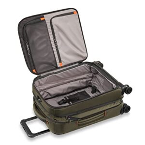 Briggs & Riley ZDX-Expandable Luggage with 4 Spinner Wheels, Hunter, Carry-On 21 Inch