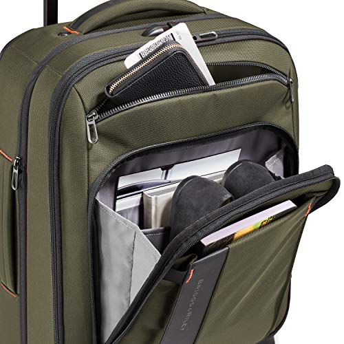 Briggs & Riley ZDX-Expandable Luggage with 4 Spinner Wheels, Hunter, Carry-On 21 Inch