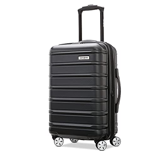 Samsonite Omni 2 Hardside Expandable Luggage with Spinner Wheels, Carry-On 20-Inch, Midnight Black