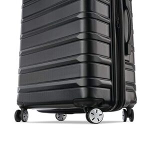 Samsonite Omni 2 Hardside Expandable Luggage with Spinner Wheels, Carry-On 20-Inch, Midnight Black