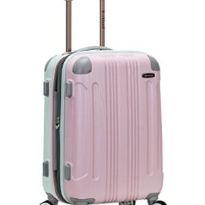 Rockland London Hardside Spinner Wheel Luggage, Mint, Carry-On 20-Inch