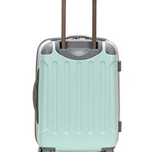 Rockland London Hardside Spinner Wheel Luggage, Mint, Carry-On 20-Inch