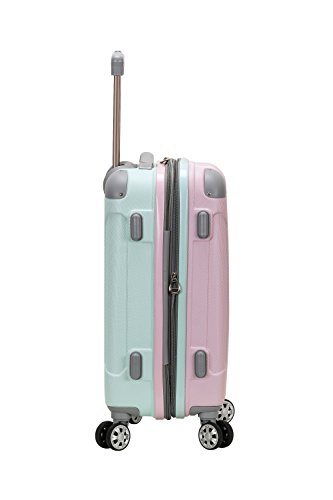 Rockland London Hardside Spinner Wheel Luggage, Mint, Carry-On 20-Inch