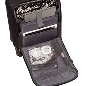 Samsonite Underseat Carry-On Spinner with USB Port, Jet Black, One Size