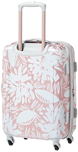 American Tourister Moonlight Hardside Expandable Luggage with Spinner Wheels, Ascending Gardens Rose Gold, Carry-On 21-Inch