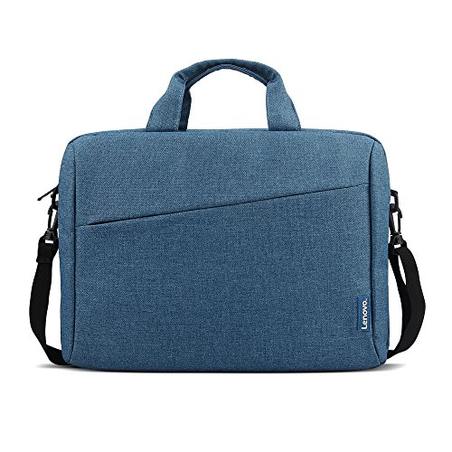 Lenovo Laptop Carrying Case T210, fits for 15.6-Inch Laptop and Tablet, Sleek Design, Durable and Water-Repellent Fabric, Business Casual or School, GX40Q17230 Casual Toploader - Blue