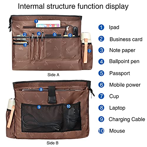 Laptop Tote Bag, Large Women Work Bag Purse Teacher Bag with USB 17.3 Inch Laptopp Bag Computer Work Briefcase Handbag Satchel Shoulder Bag(17.3 inch, Black)