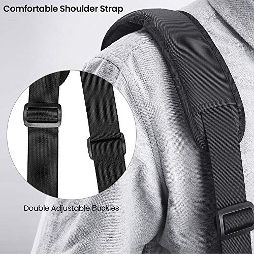 tomtoc 360 Protective Laptop Shoulder Bag for 13-inch MacBook Air M2/A2681 M1/A2337 2022-2018, MacBook Pro M2/A2686 M1/A2338 2022-2016, 13-inch Surface Pro 9/8/X/7+/7/6, Water-resistant Accessory Case